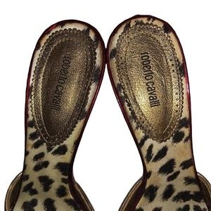 Roberto Cavalli | Shoes | Roberto Cavalli Red Patent Leather Shoes Size ...
